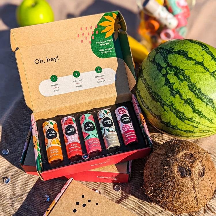 Lip Balm 3-Pack Gift Bundle – Maemae Natural Products