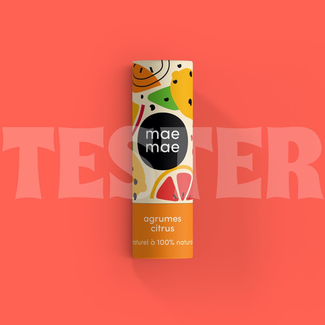Baume à lèvres naturel Agrumes - Démo – Maemae Natural Products