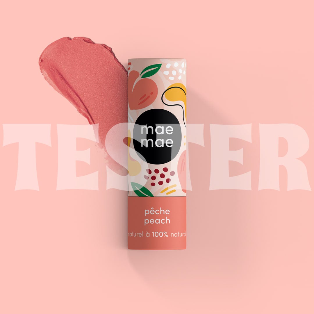 Peach Natural Lip Tint - Tester – Maemae Natural Products