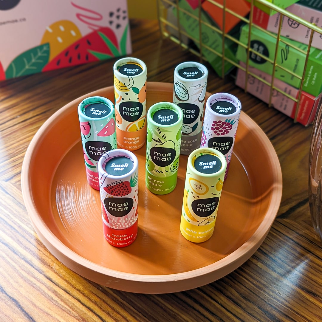 Banana Natural Lip Balm - Tester – Maemae Natural Products
